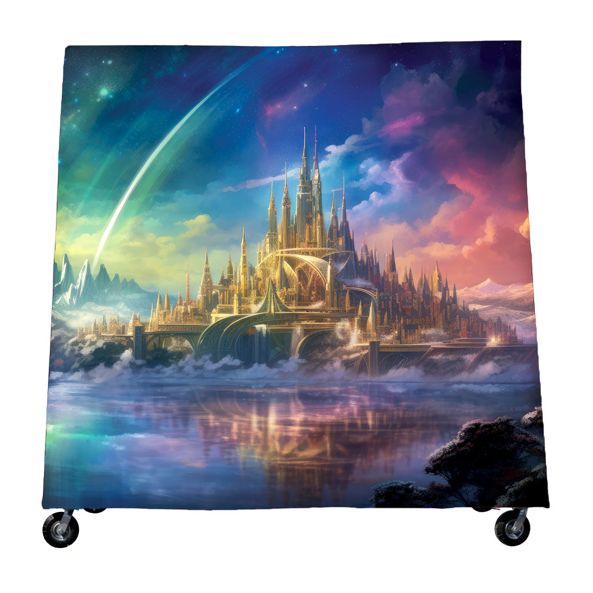 Galactic Kingdom A-Frame Backdrop