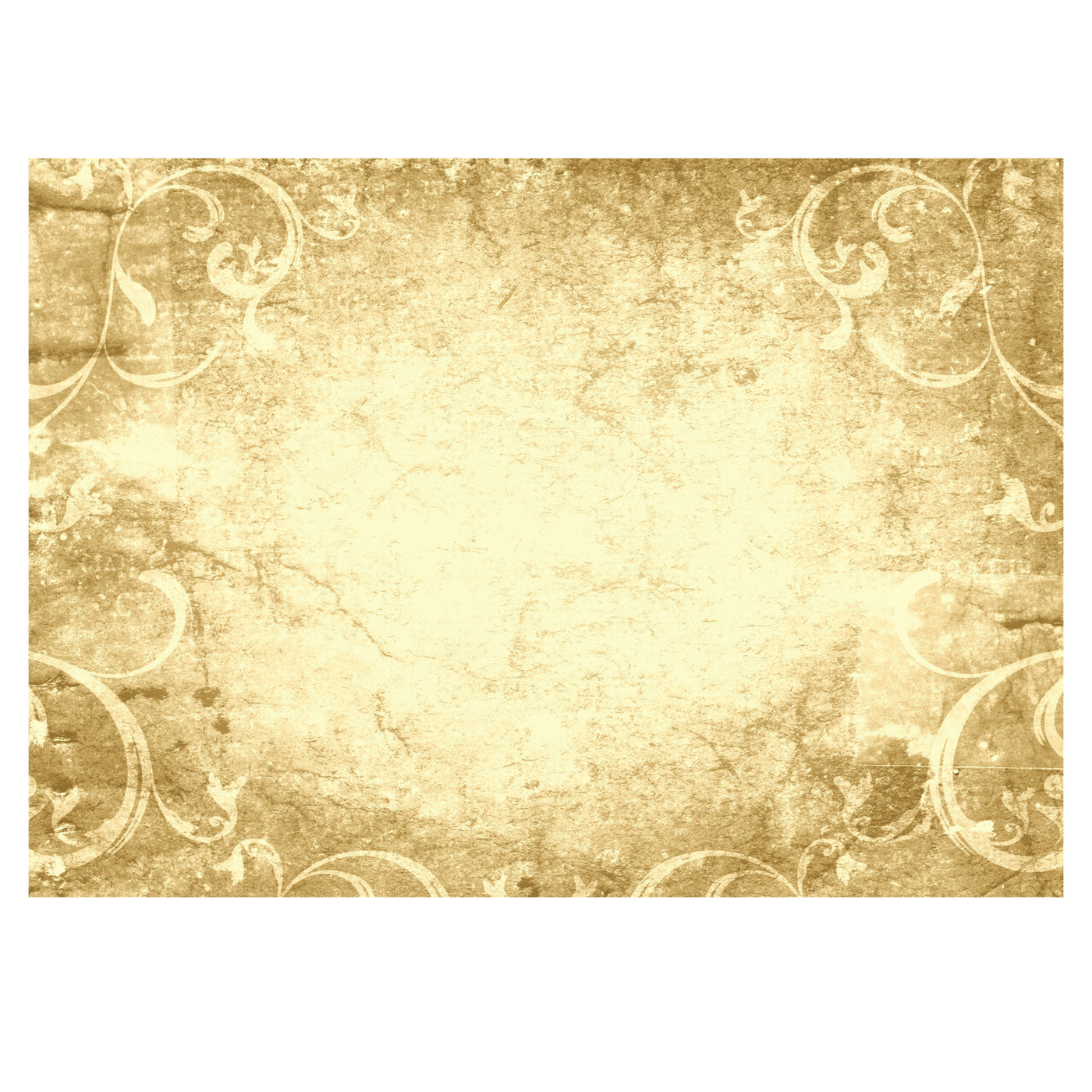 Antique Parchment Floor Tarp