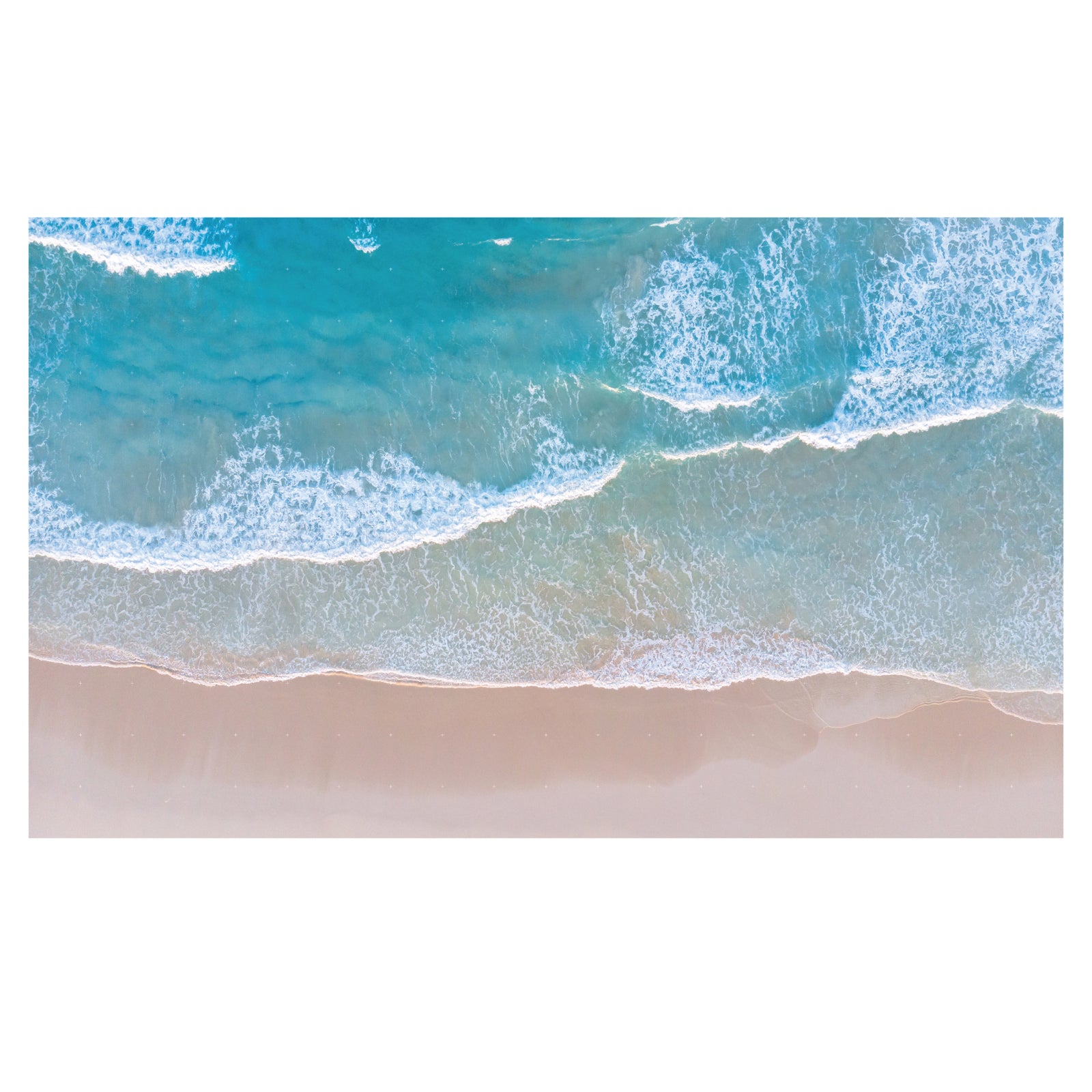 Beach Waves Floor Tarp