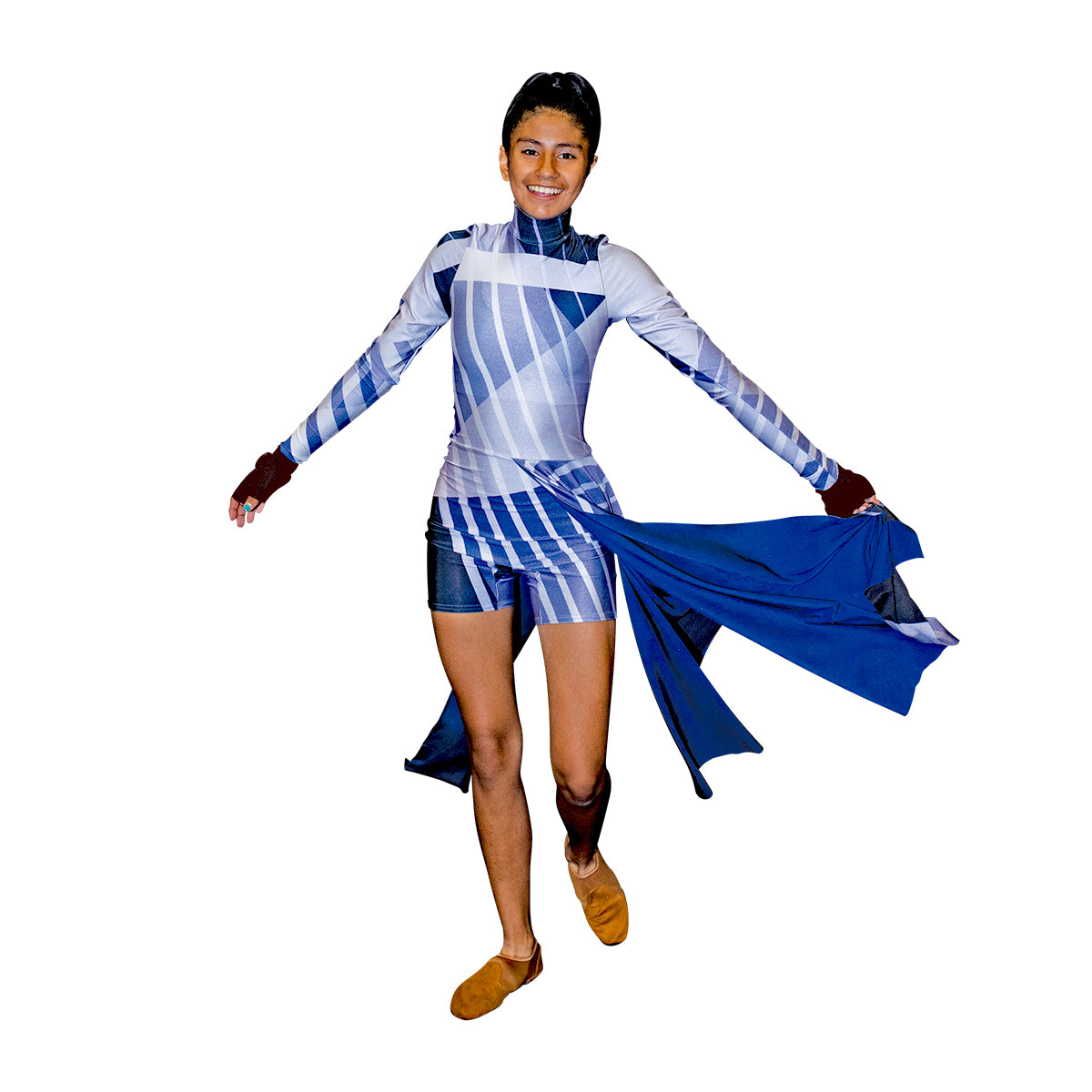 Colorful Color Guard Costume Uniform - Unitard
