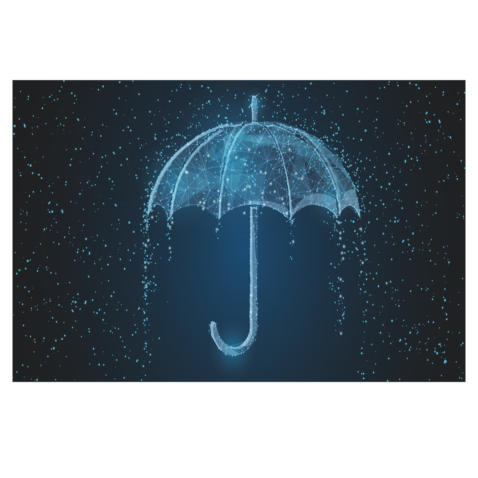 Abstract Umbrella Floor Tarp