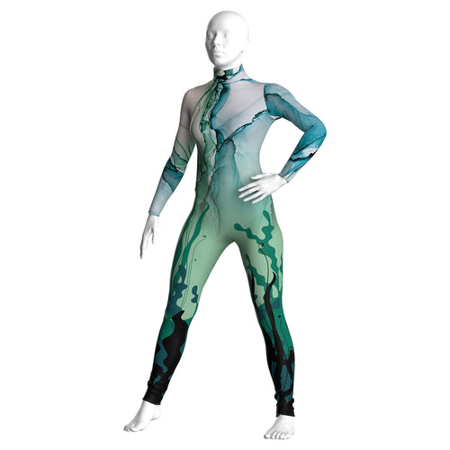 Colorful Color Guard Costume Uniform - Unitard