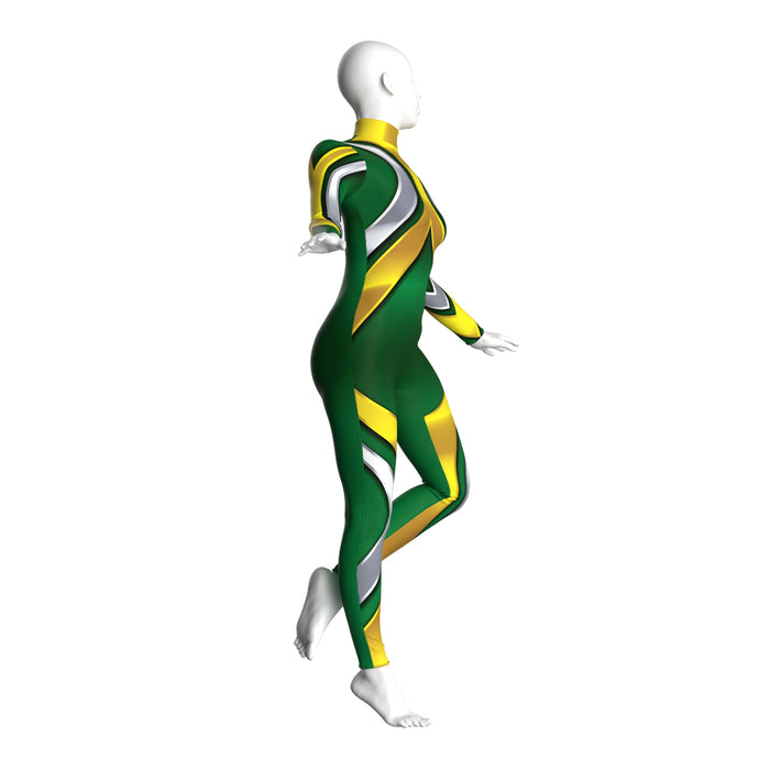 Colorful Color Guard Costume Uniform - Unitard