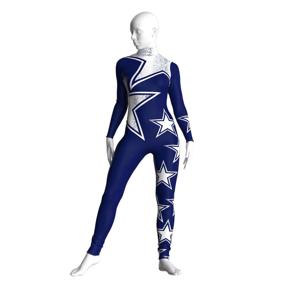 Colorful Color Guard Costume Uniform - Unitard