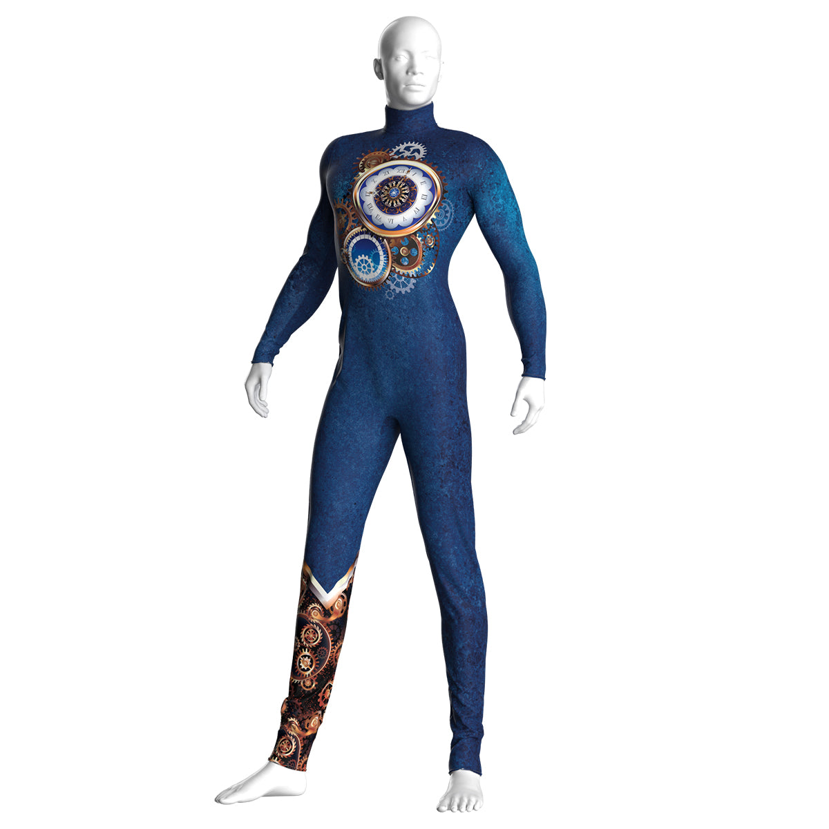 Colorful Color Guard Costume Uniform - Unitard