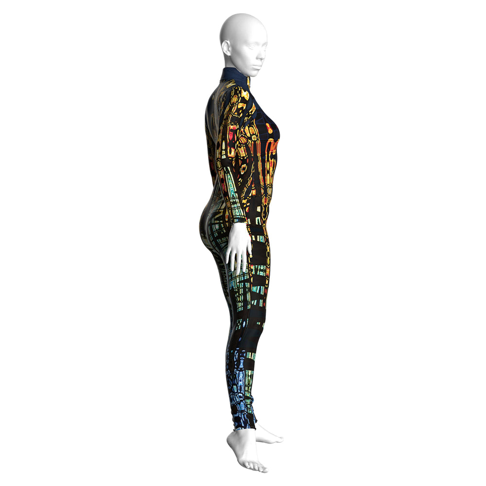 Colorful Color Guard Costume Uniform - Unitard