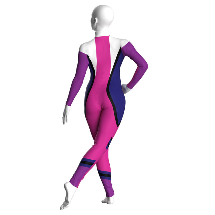 Colorful Color Guard Costume Uniform - Unitard