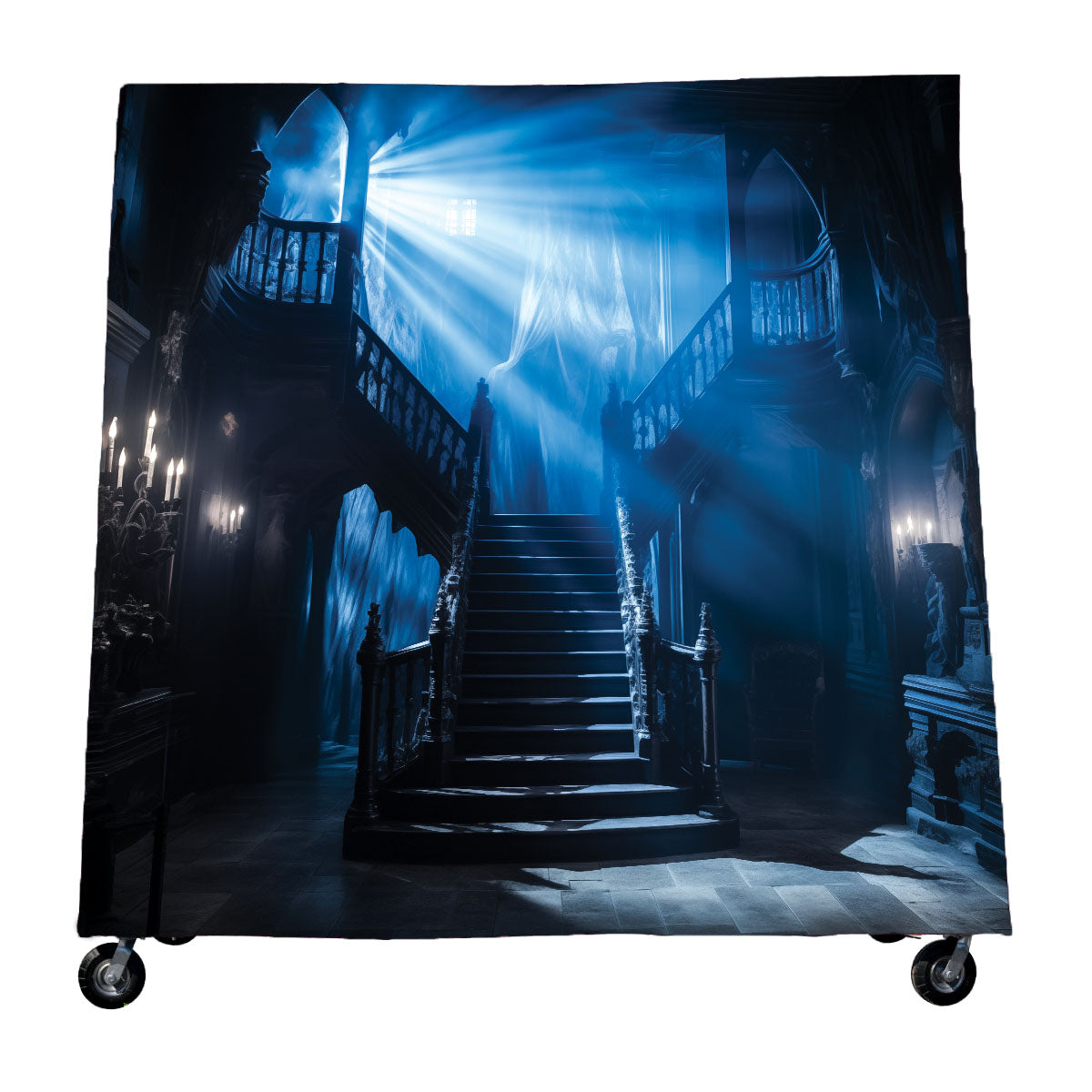 Ghostly Foyer A-Frame Backdrop