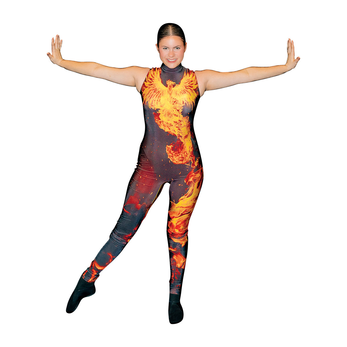 Colorful Color Guard Costume Uniform - Unitard