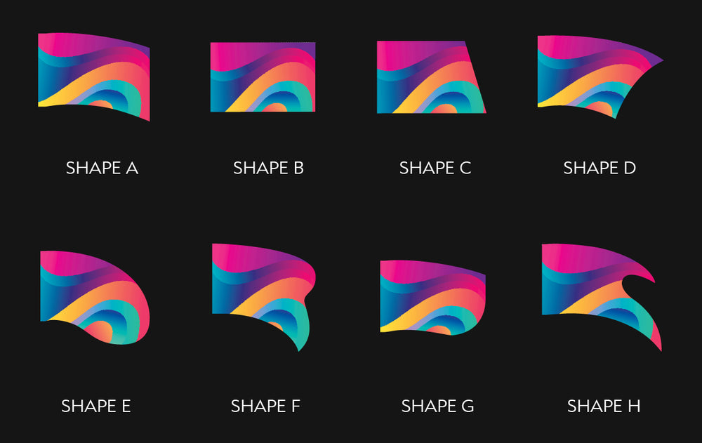 Printed Color Guard Flag