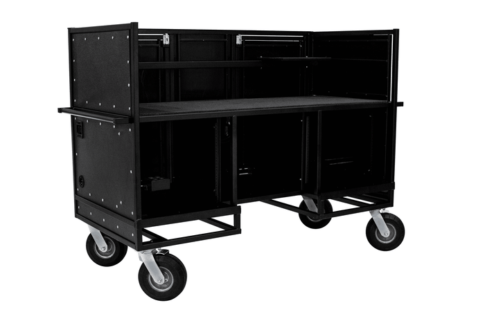 Synth/Mixer Combo Cart