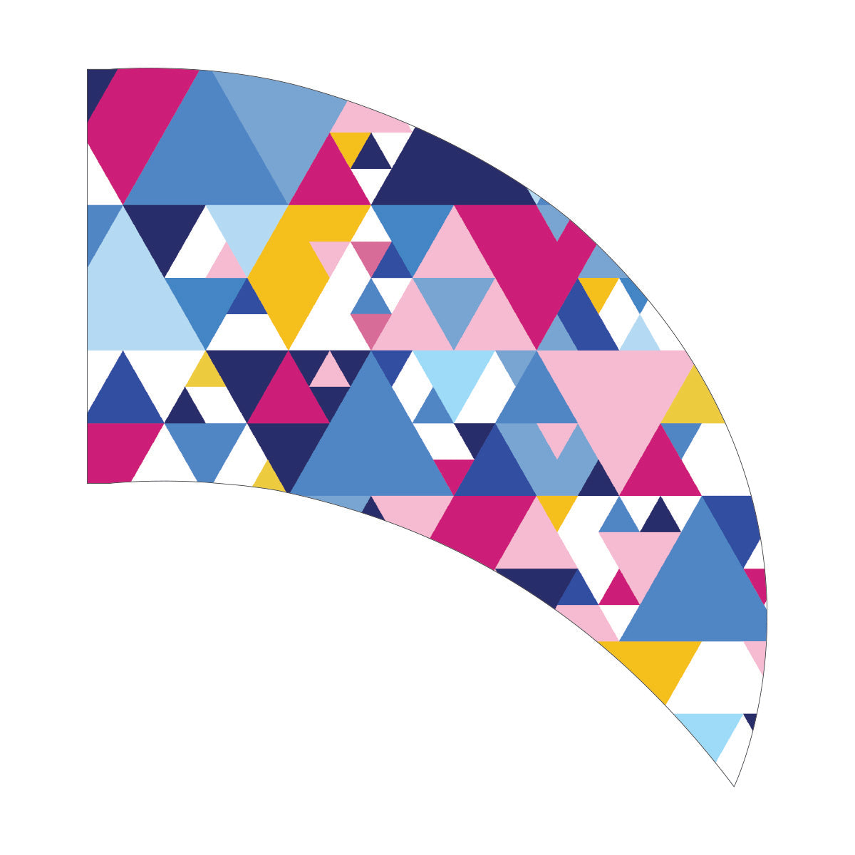 Printed Color Guard Swing Flag