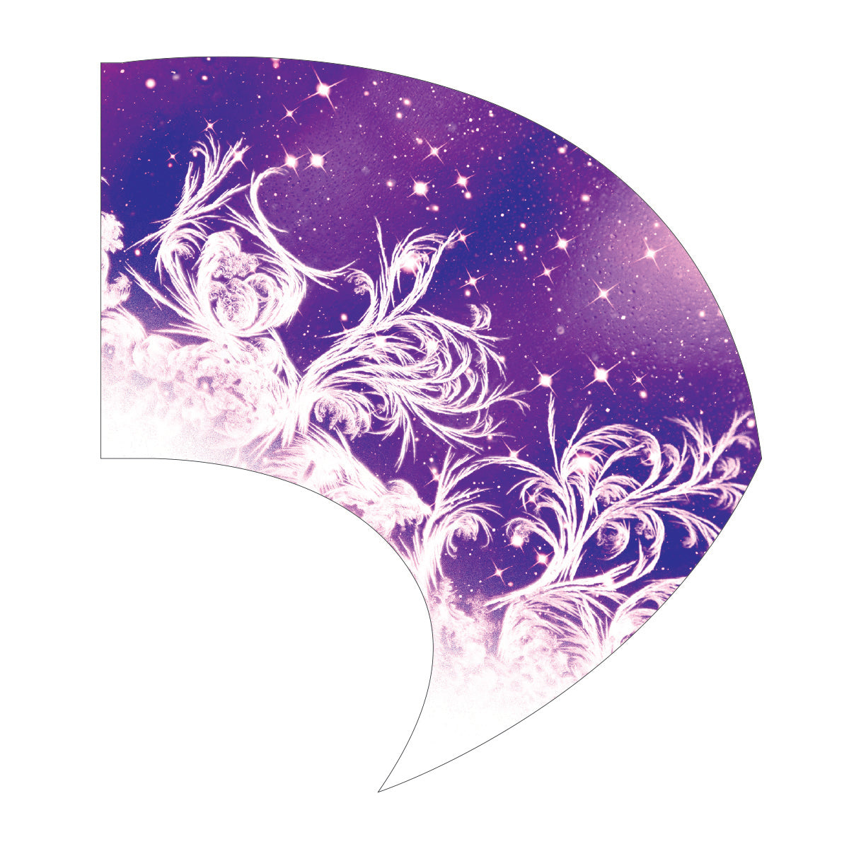 Printed Color Guard Swing Flag