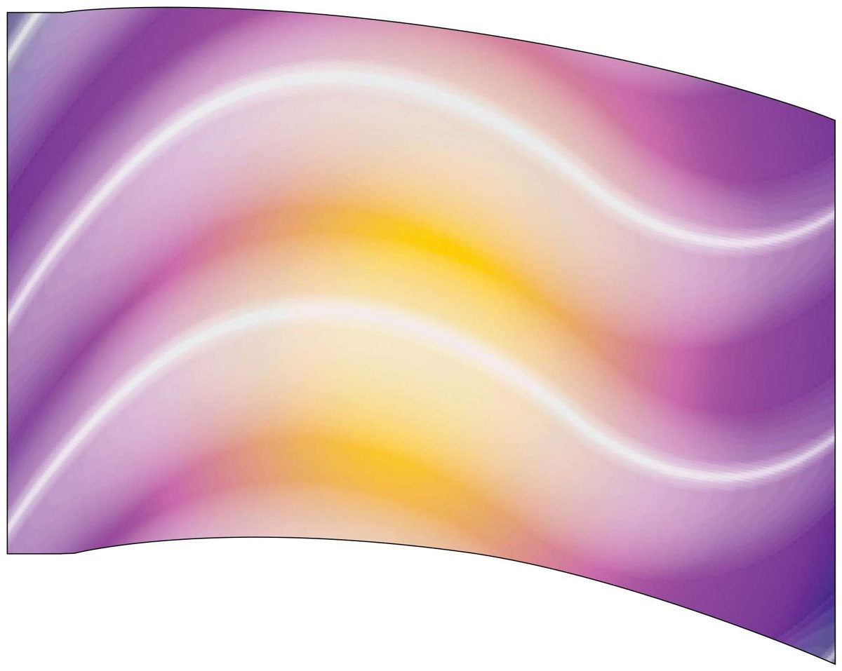 Printed Color Guard Flag