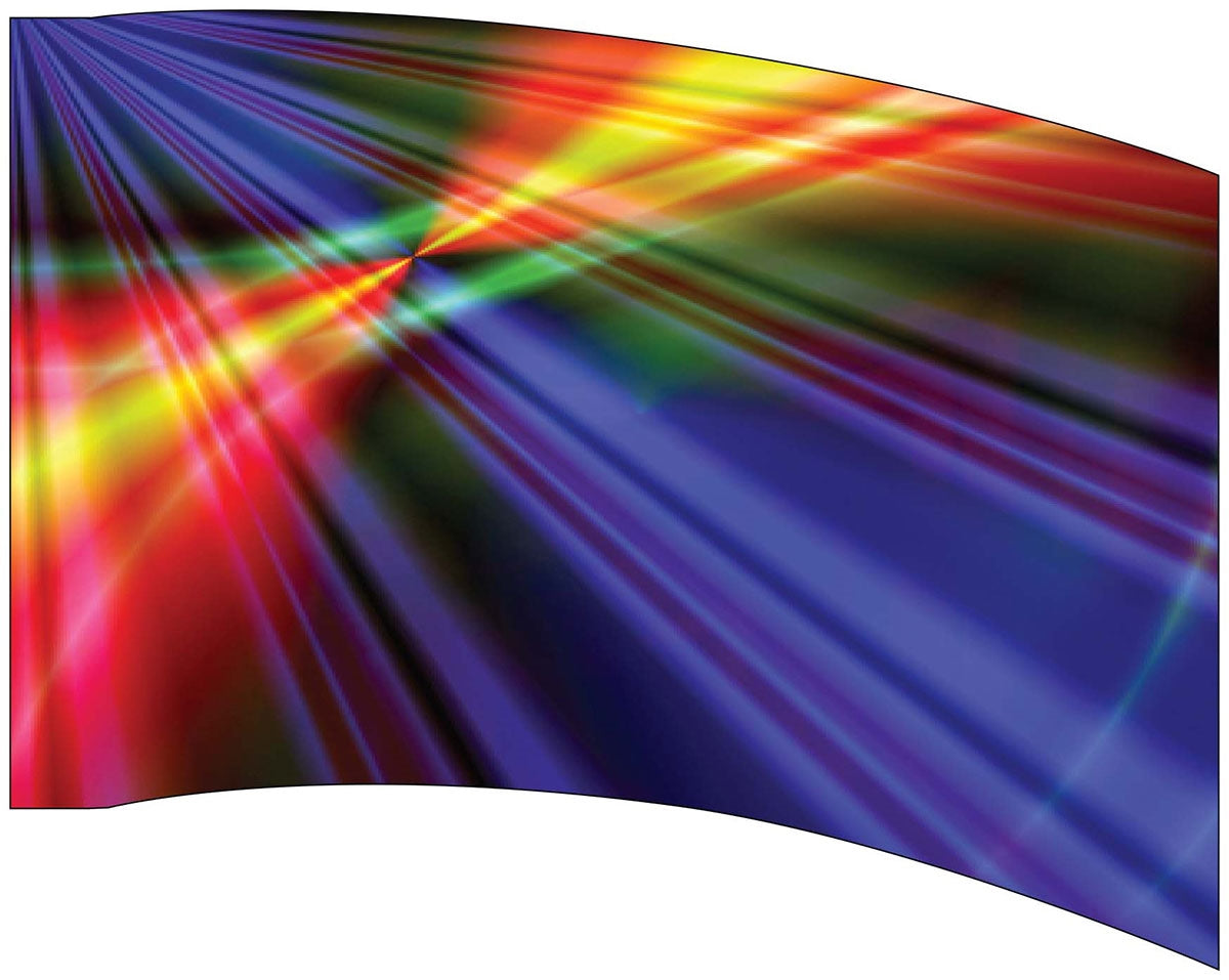 Printed Color Guard Flag