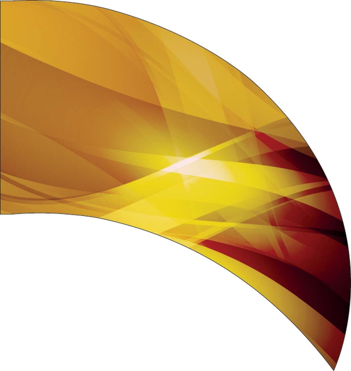 Printed Color Guard Swing Flag