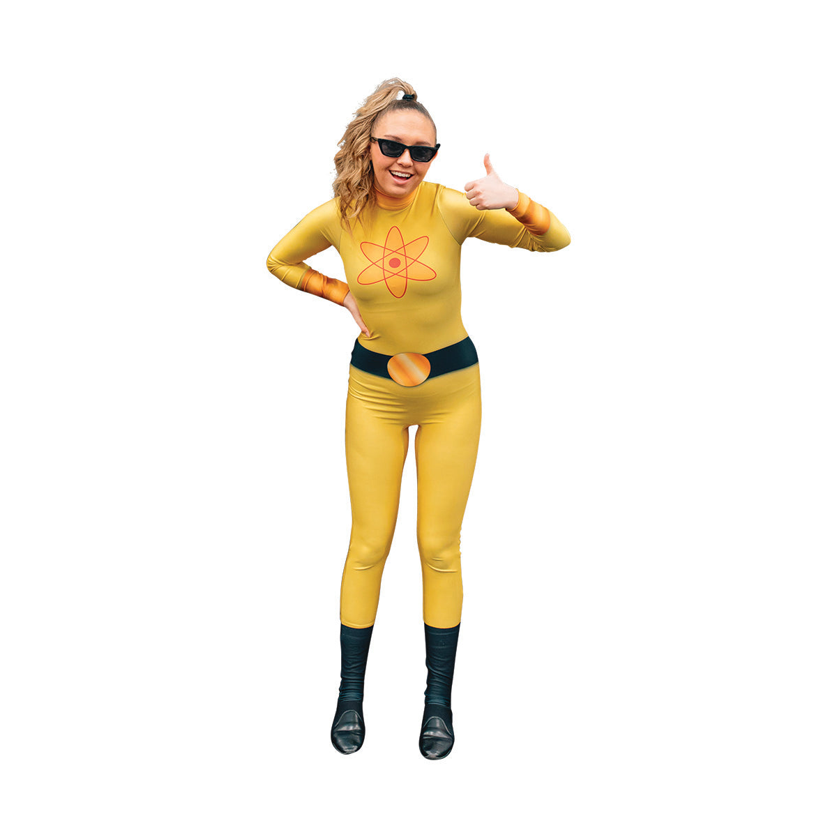 Goofy Pop Star Color Guard Costume Uniform - Unitard