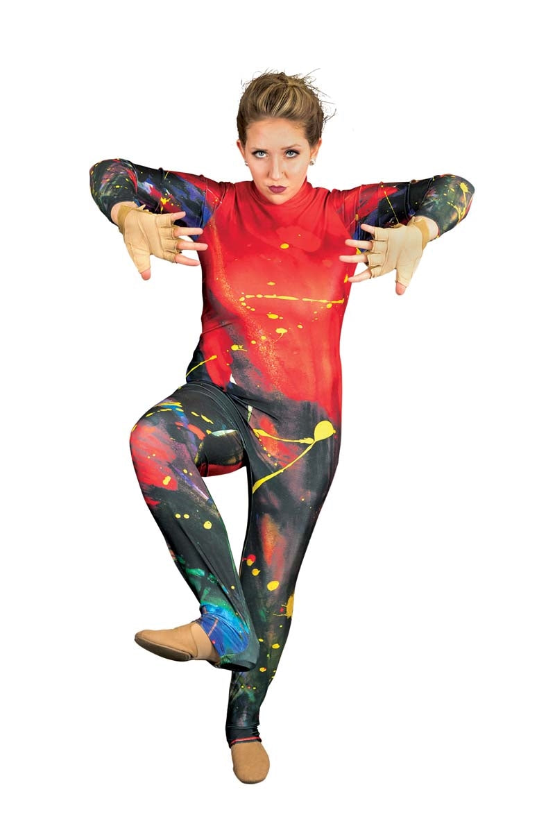 Color Guard Costume Uniform - Unitard